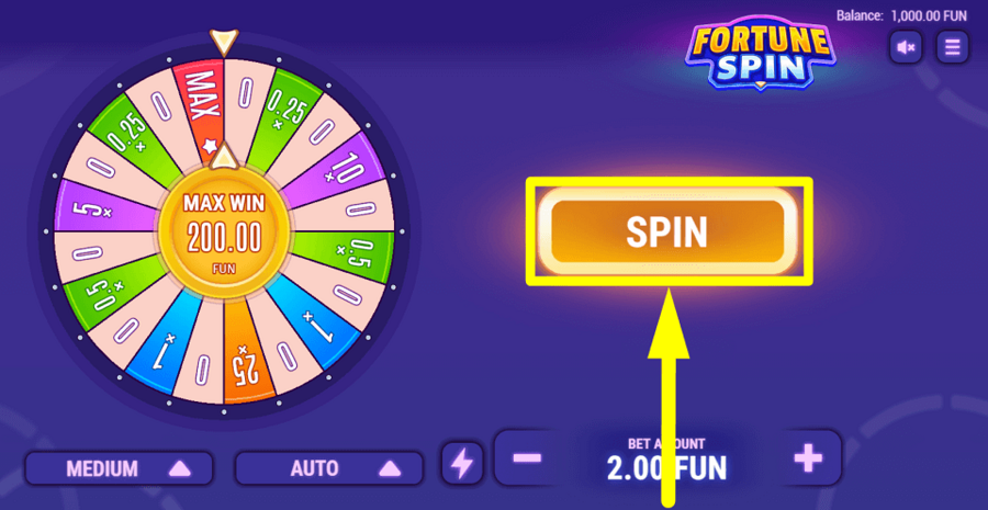 Fortune Spin Demo - Reseña y Juego Gratis (98.05% RTP)