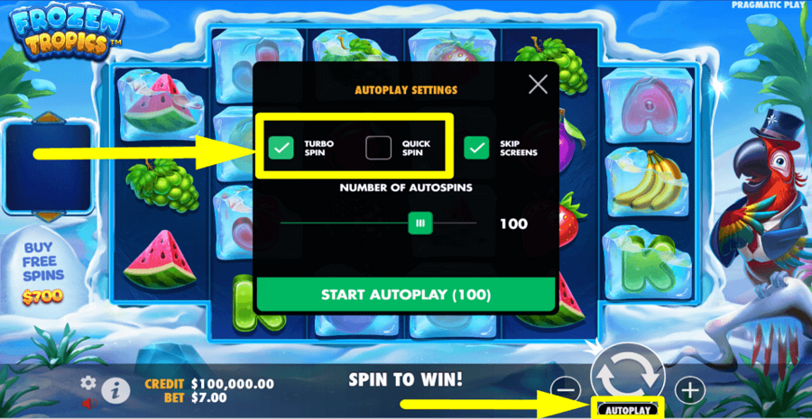 Frozen Tropics Slot Review, Bonuses & Free Play (96.15% RTP)