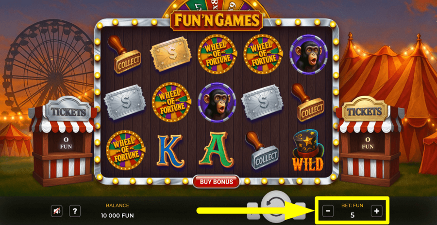 Fun n Games Slot Bewertung, Demo & Boni