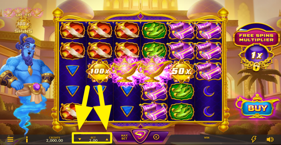 Genies Arabian Riches Slot Bewertung, Demo & Boni (96.02% RTP)