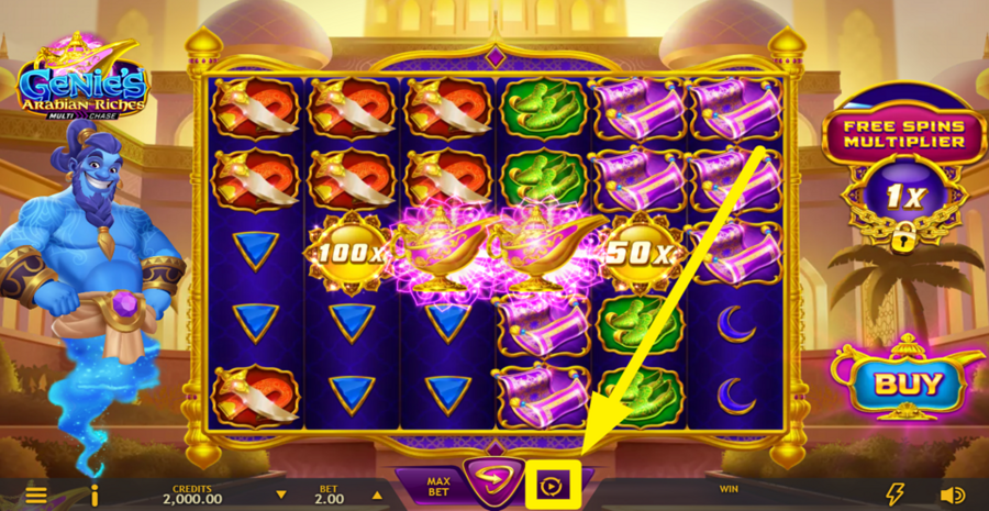 Genies Arabian Riches Slot Bewertung, Demo & Boni (96.02% RTP)