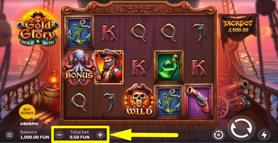 Gold and Glory Hold and Win Slot Bewertung, Demo & Boni (96.14% RTP)