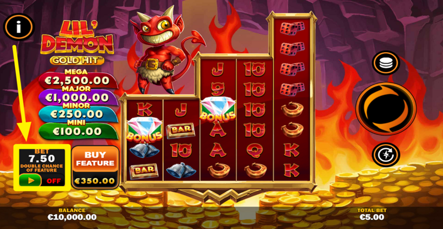 Gold Hit Lil Demon Slot Bewertung, Demo & Boni (95.71% RTP)