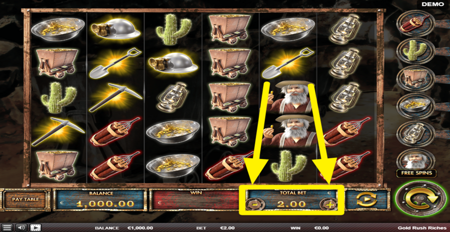 Gold Rush Riches Slot Bewertung, Demo & Boni (95.1% RTP)