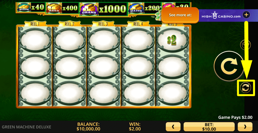 Green Machine Deluxe Slot Review, Bonuses & Free Play (95% RTP)