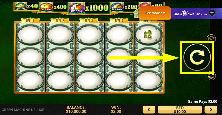 Green Machine Deluxe Slot Bewertung, Demo & Boni (95% RTP)