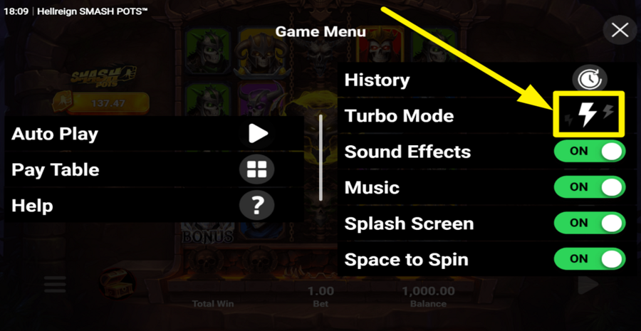 Hellreign Smash Pots Demo - Reseña y Juego Gratis (94.85% RTP)