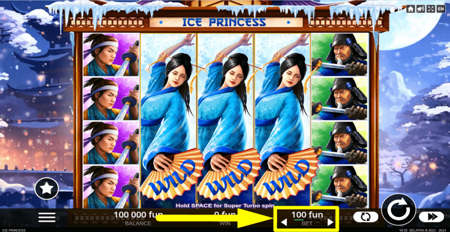Ice Princess Slot Bewertung, Demo & Boni (96.16% RTP)