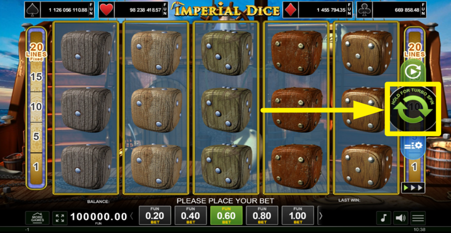 Imperial Dice Demo - Reseña y Juego Gratis (96.14% RTP)