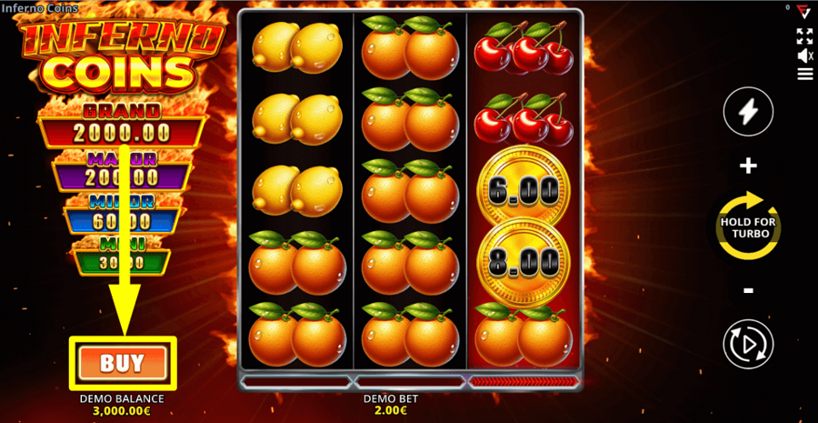 Inferno Coins Ultimate Running Wins Slot Bewertung, Demo & Boni (96.1% RTP)