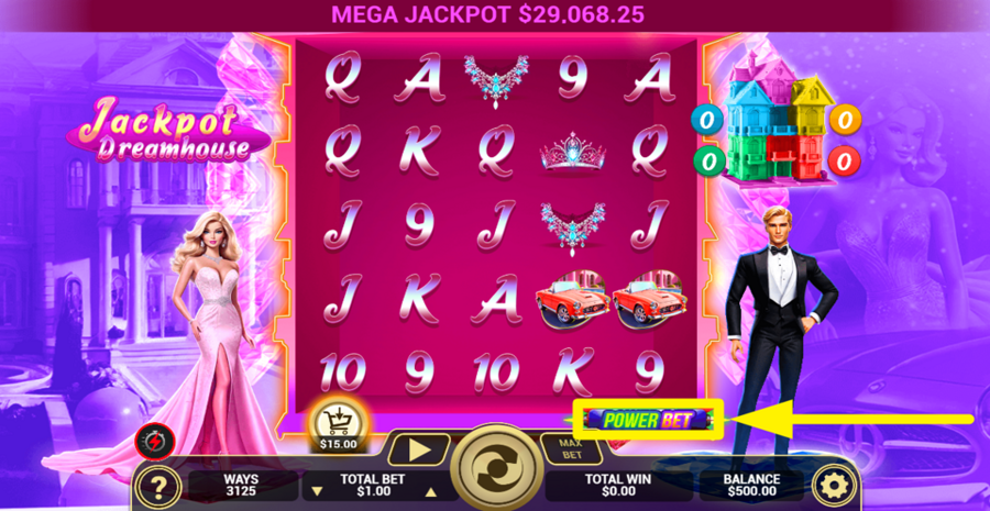 Jackpot Dreamhouse Slot Review, Bonuses & Free Play (94.89% RTP)
