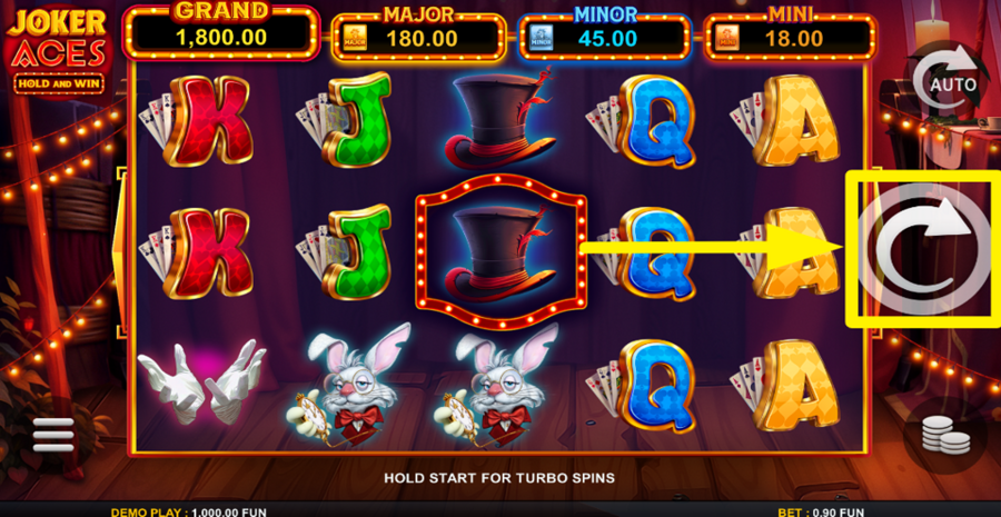 Joker Aces Hold And Win Slot Bewertung, Demo & Boni (96.15% RTP)