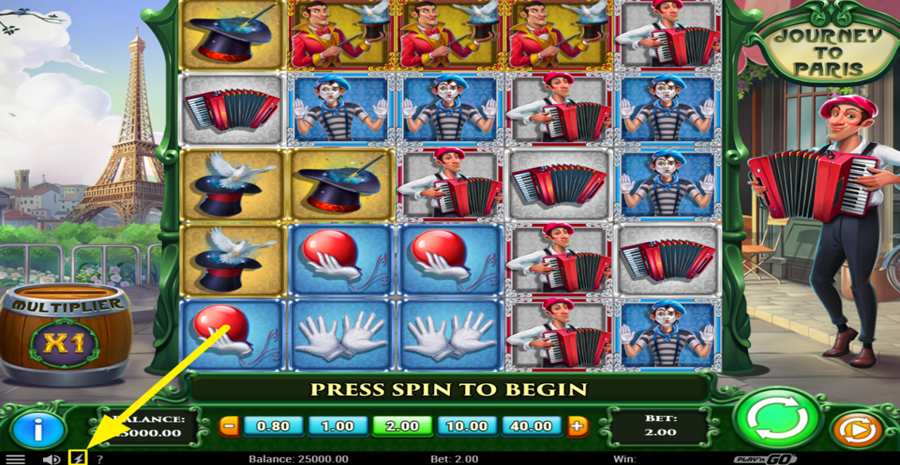 Journey to Paris Slot Bewertung, Demo & Boni (94.74% RTP)