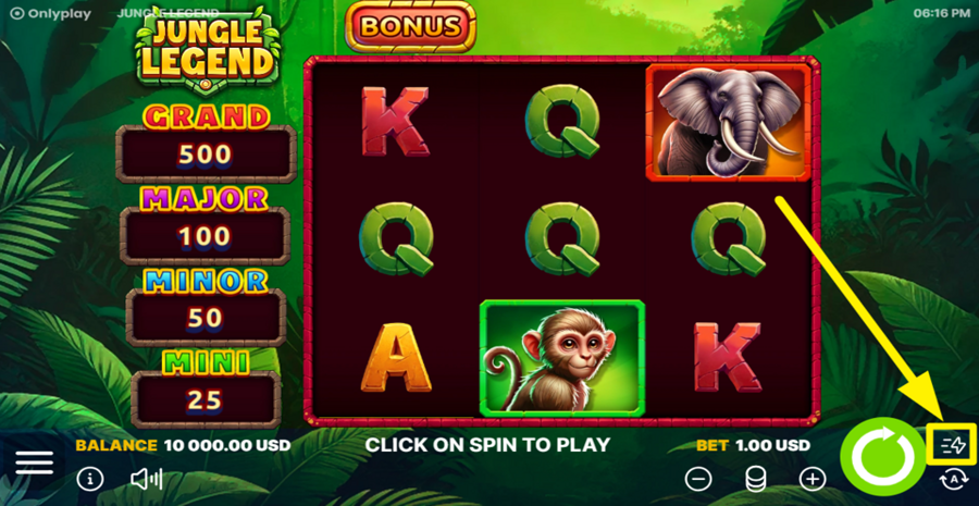 Jungle Legend Slot Bewertung, Demo & Boni (96% RTP)