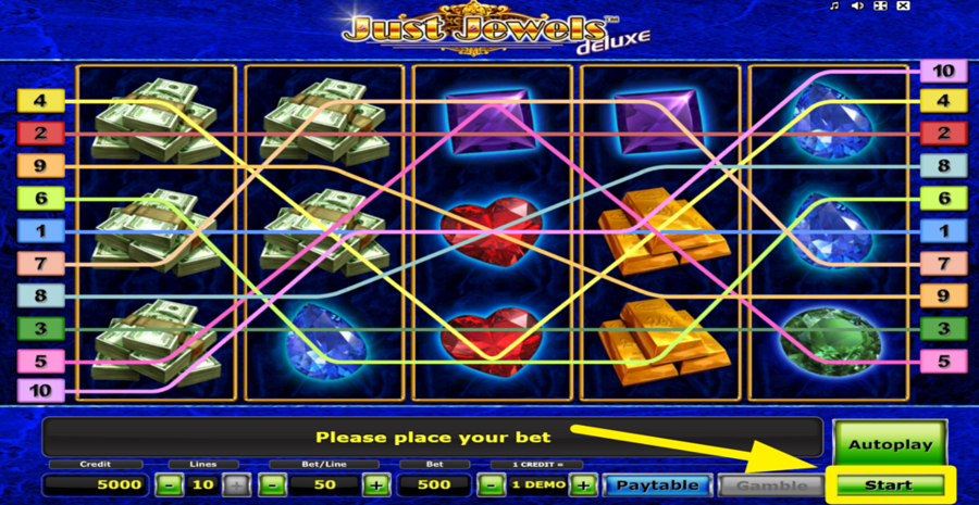 Just Jewels Deluxe Slot Bewertung, Demo & Boni (95.42% RTP)