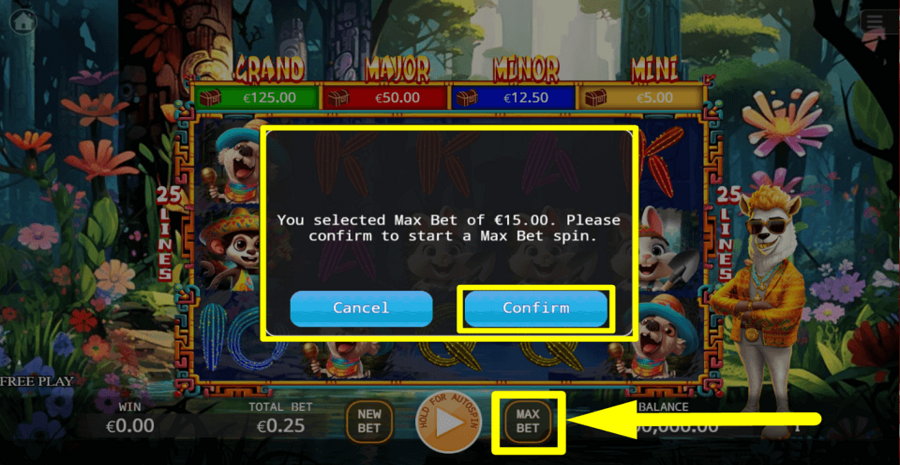 Kick Cash Llama Slot Bewertung, Demo & Boni (96% RTP)