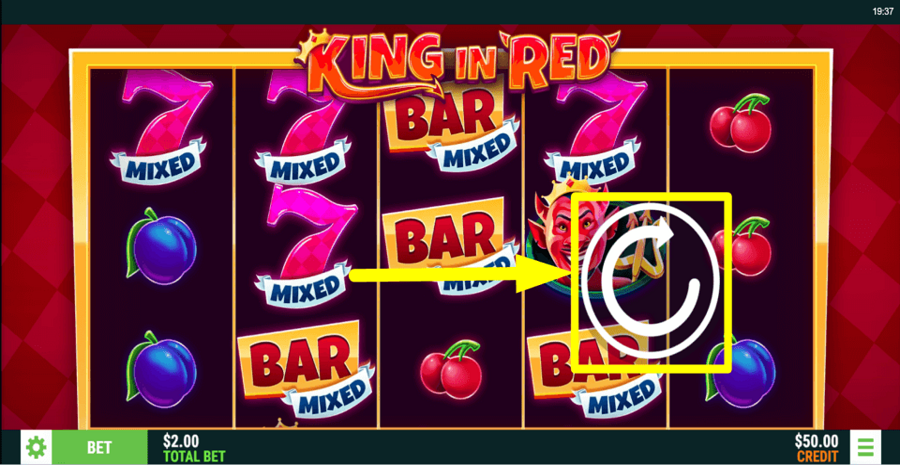 King in Red Slot Bewertung, Demo & Boni (96.02% RTP)