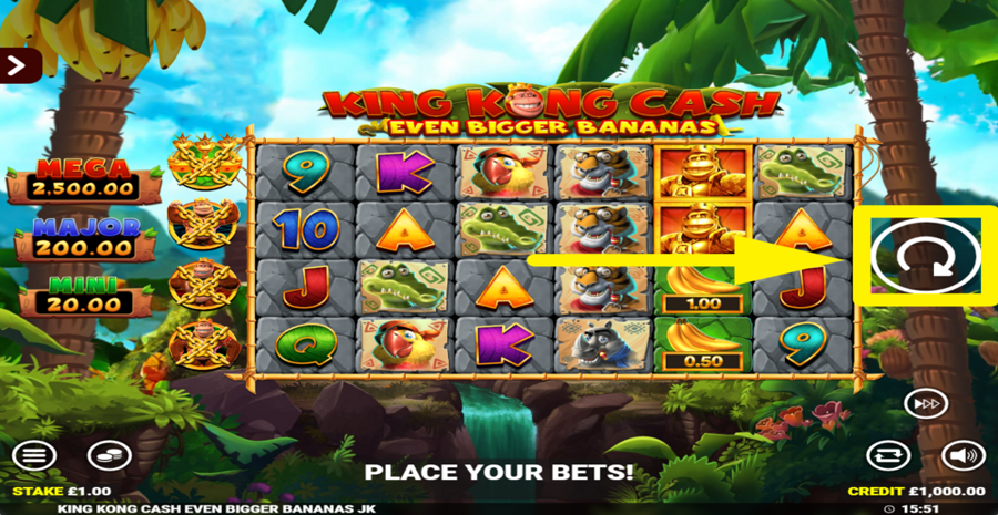 King Kong Cash Even Bigger Bananas Jackpot King Slot Bewertung, Demo ...