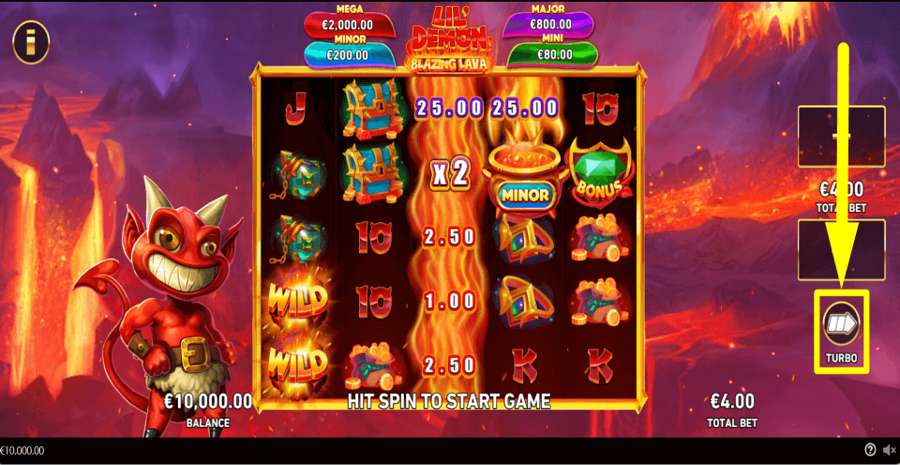 Lil Demon Blazing Lava Slot Review, Bonuses & Free Play (95.78% RTP)