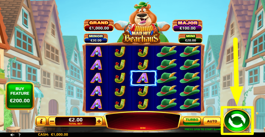 Mad Hit Bearhaus Slot Bewertung, Demo & Boni (96.35% RTP)