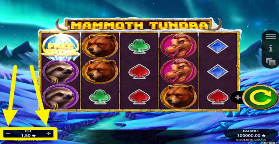 Mammoth Tundra Slot Bewertung, Demo & Boni (95.4% RTP)