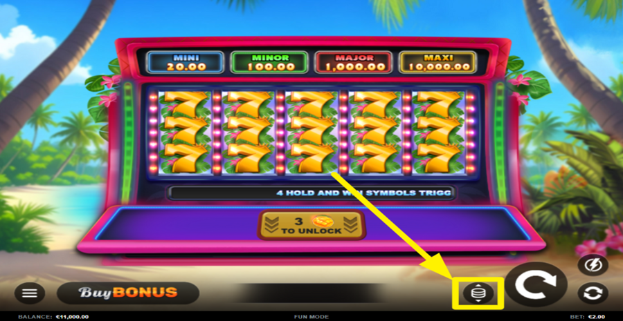 Mango Multi 7s Hold and Win Slot Bewertung, Demo & Boni (96% RTP)