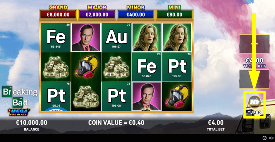 Mega Fire Blaze Breaking Bad Slot Review, Bonuses & Free Play (95.87% RTP)