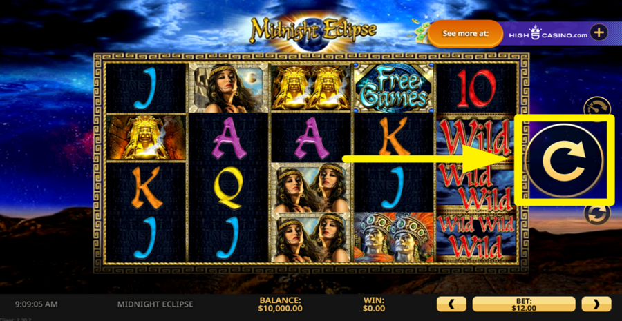 Midnight Eclipse Demo - Reseña y Juego Gratis (96% RTP)