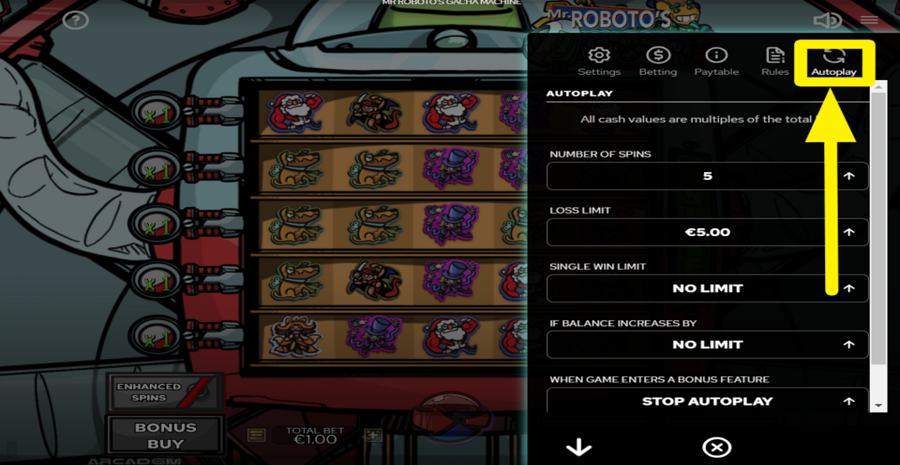 Mr Robotos Gacha Machine Slot Review, Bonuses & Free Play (92.16% RTP)