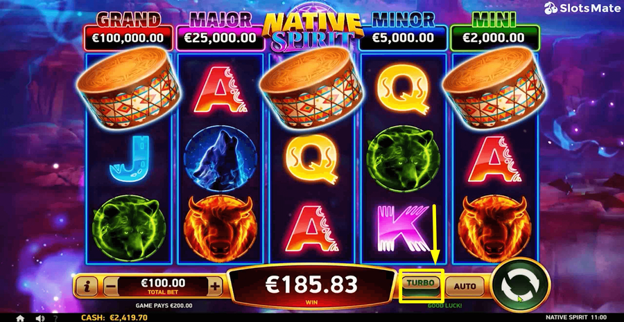 Native Spirit Slot Review, Bonuses & Free Play (96.37% RTP)