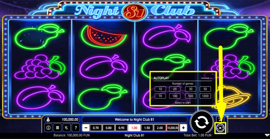 Night 81 Club Demo - Reseña y Juego Gratis (95.91% RTP)