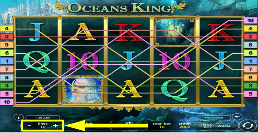 Oceans King Slot Review, Bonuses & Free Play (96% RTP)