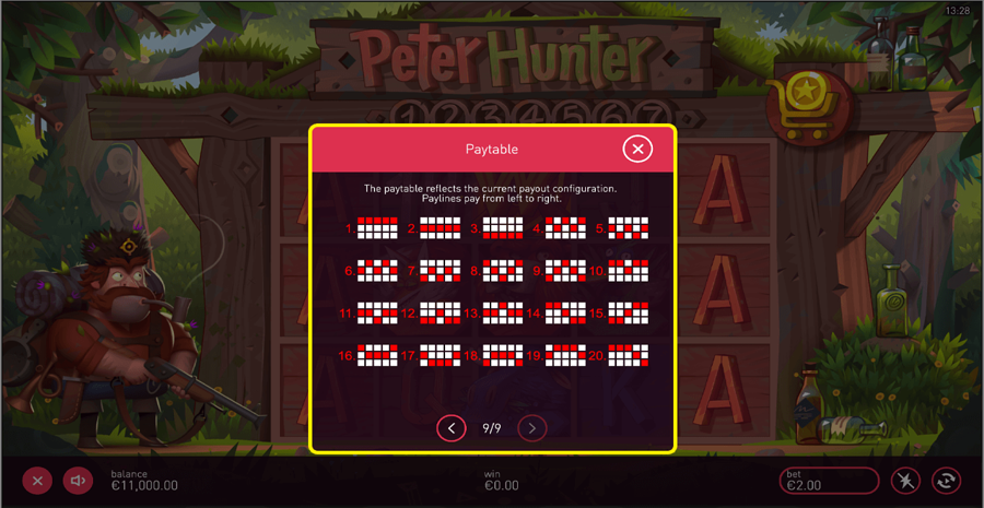 Peter Hunter Slot Review, Bonuses & Free Play (96.3% RTP)