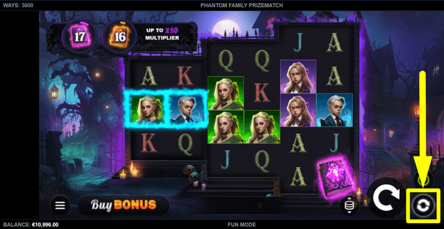 Phantom Family PrizeMatch Slot Review, Bonuses & Free Play (94.24% RTP)
