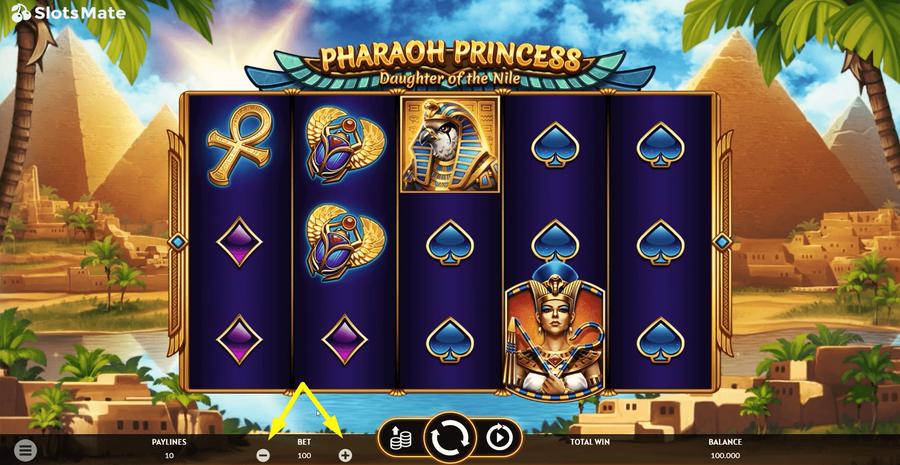 Pharaoh Princess Slot Review, Bonuses & Free Play (96.09% RTP)