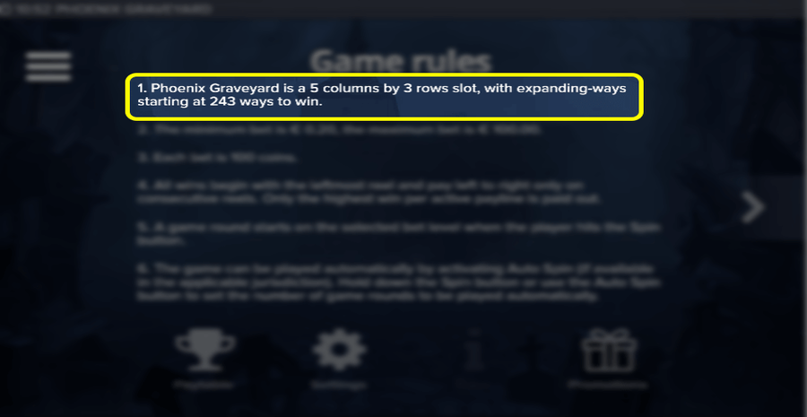 Phoenix Graveyard Demo - Reseña y Juego Gratis (95% RTP)