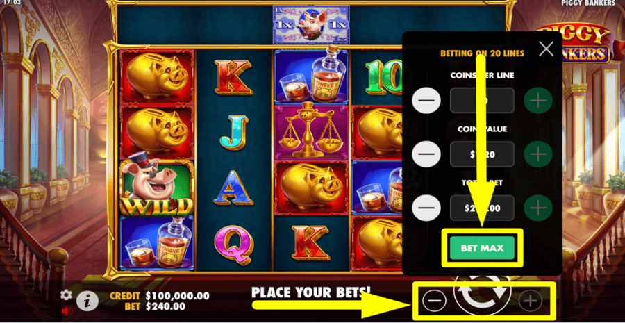 Piggy Bankers Slot Bewertung, Demo & Boni (96.05% RTP)