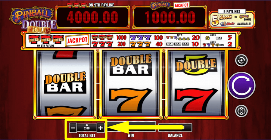 Pinball Double Gold Slot Review, Bonuses & Free Play (96.41% RTP)
