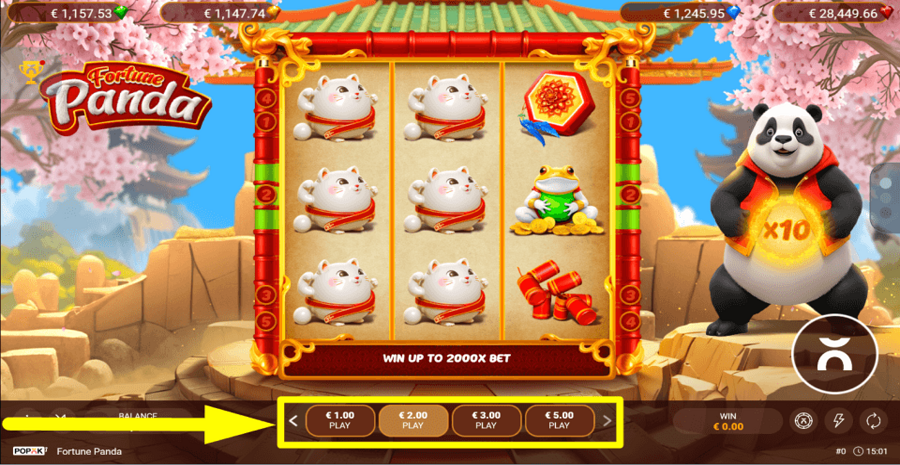 PopOk Gaming Fortune Panda Slot Review, Bonuses & Free Play (96.03% RTP)