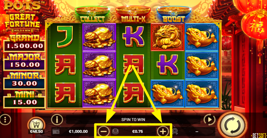 Pots of Great Fortune Hold and Win Slot Bewertung, Demo & Boni (96.06% RTP)
