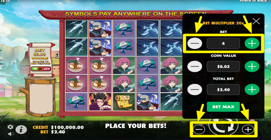 Power of Ninja Slot Review, Bonuses & Free Play (96.5% RTP)