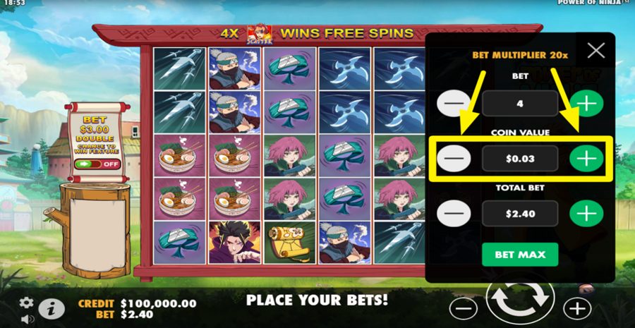 Power of Ninja Slot Review, Bonuses & Free Play (96.5% RTP)