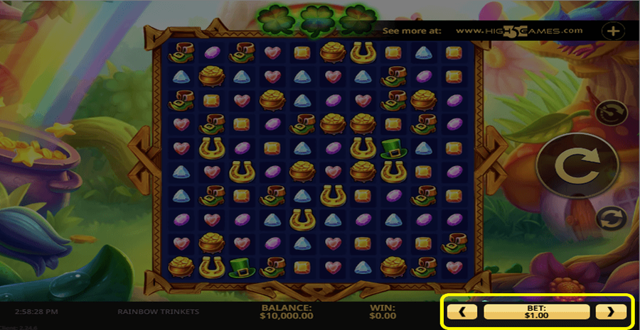 Rainbow Trinkets Slot Review, Bonuses & Free Play (96% RTP)