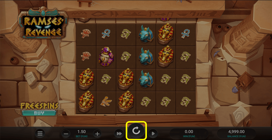 Ramses Revenge Slot Review, Bonuses & Free Play (96.15% RTP)