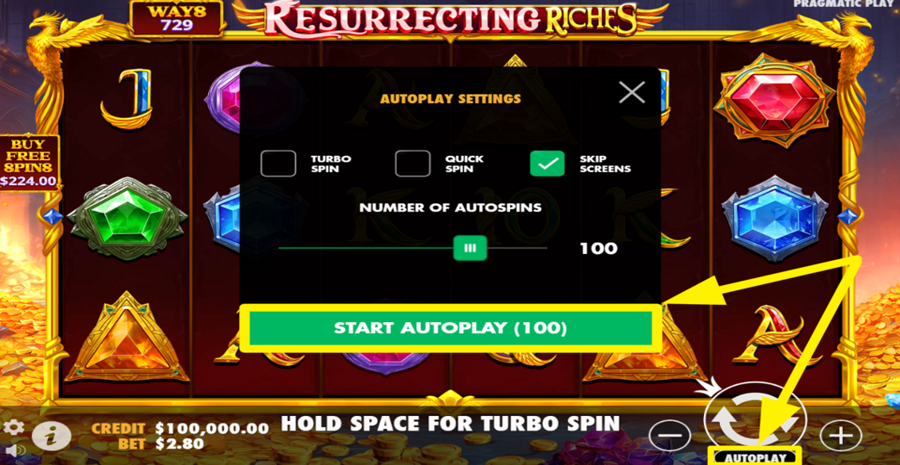 Resurrecting Riches Slot Review, Bonuses & Free Play (96.58% RTP)