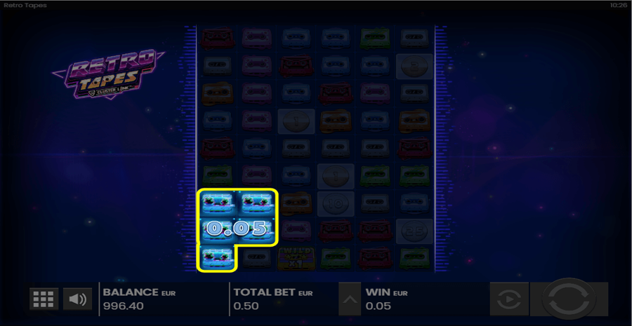 Retro Tapes Slot Review, Bonuses & Free Play (96.71% RTP)
