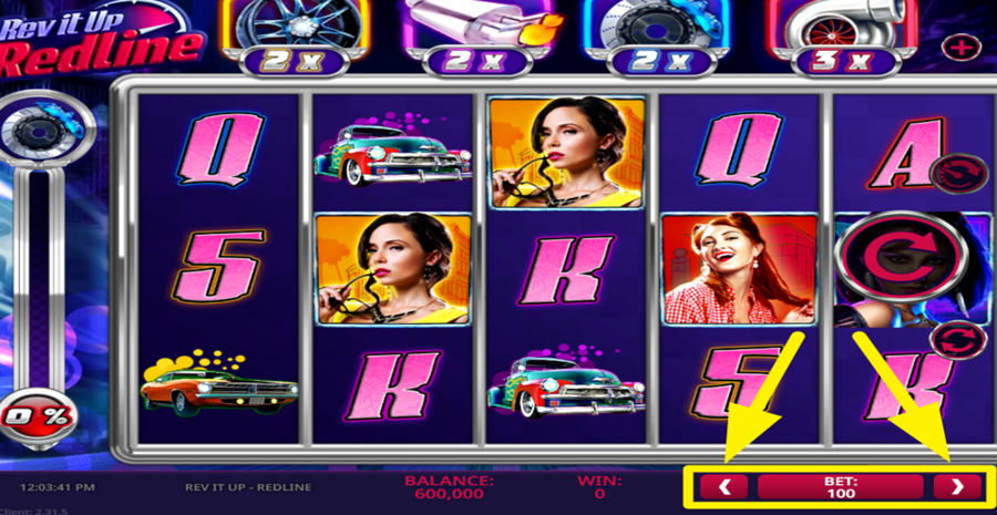 Rev it Up Redline Slot Review, Bonuses & Free Play (97% RTP)