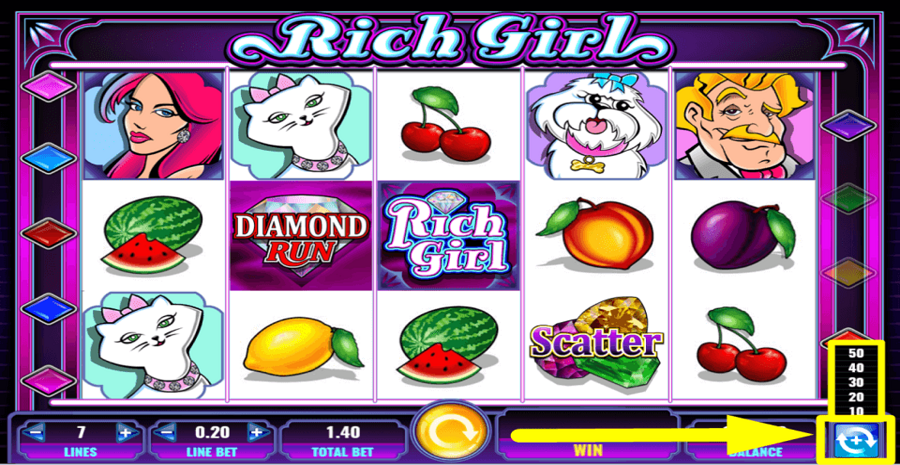 Rich Girl Slot Review, Bonuses & Free Play (96.19% RTP)