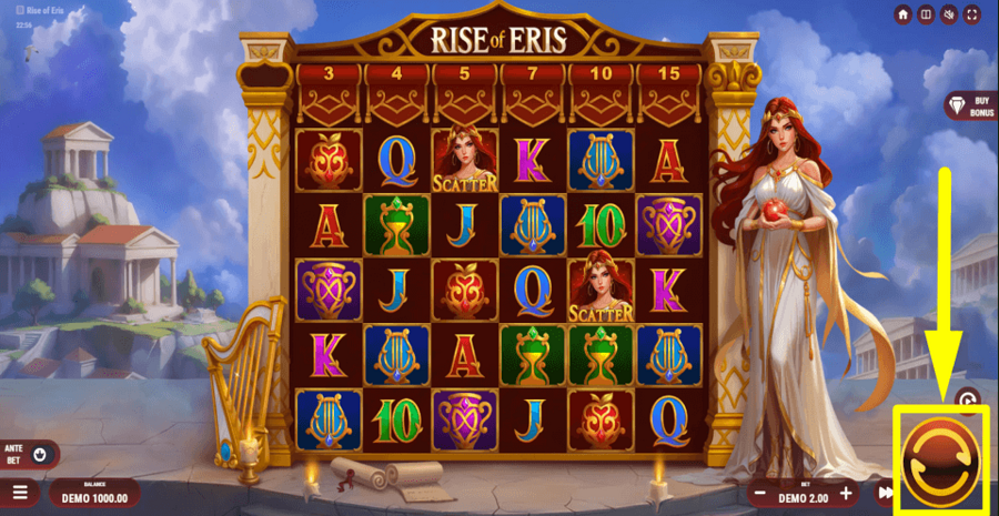 Rise of Eris Slot Review, Bonuses & Free Play (96% RTP)
