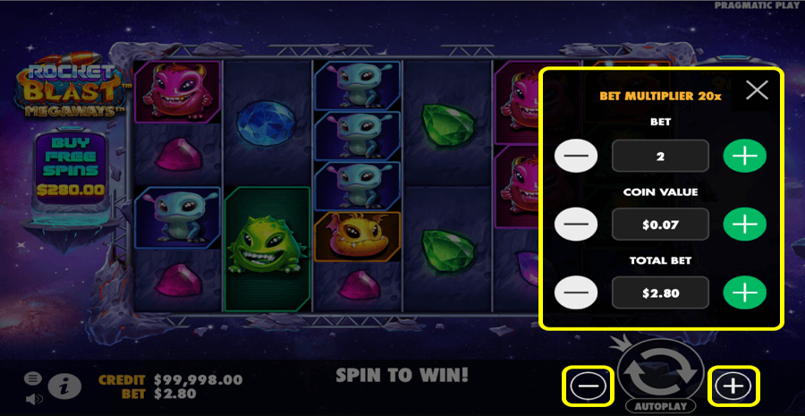 Rocket Blast Megaways Slot Review, Bonuses & Free Play (96.09% RTP)